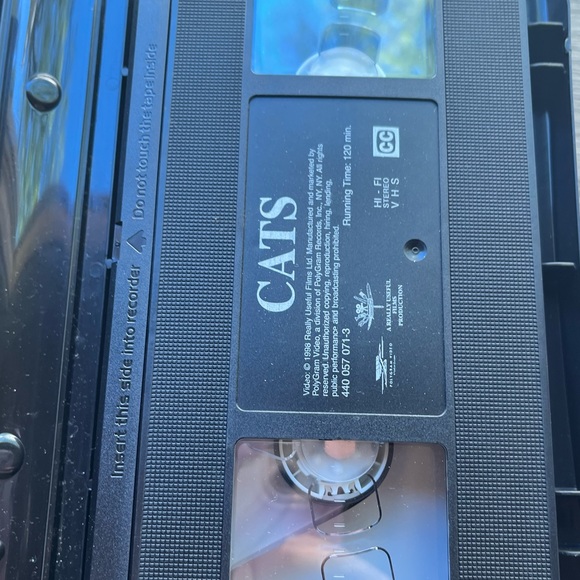 Vintage | Media | Vintage Cats Vhs Movie Musical 99s | Poshmark